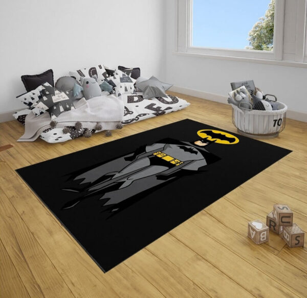 Tepih za decu sa gumenom podlogom 120x180cm – Batman, TG-187