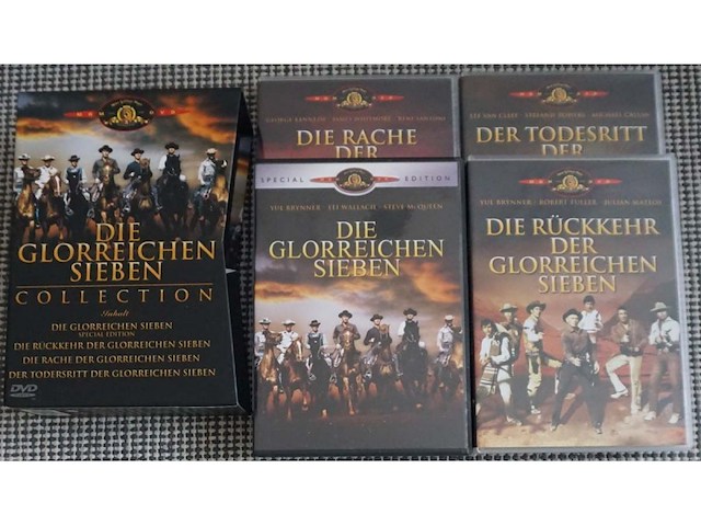 The Magnificent Seven / 4 DVD box set