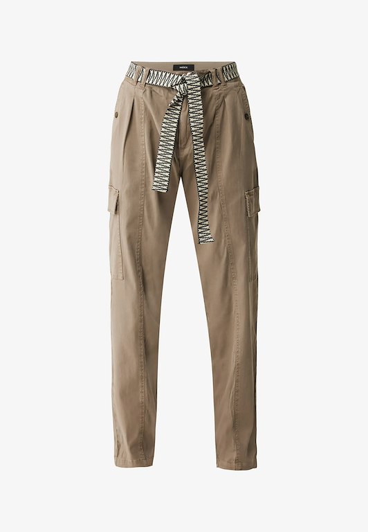 MEXX Ženske Cargo pantalone, Kaki