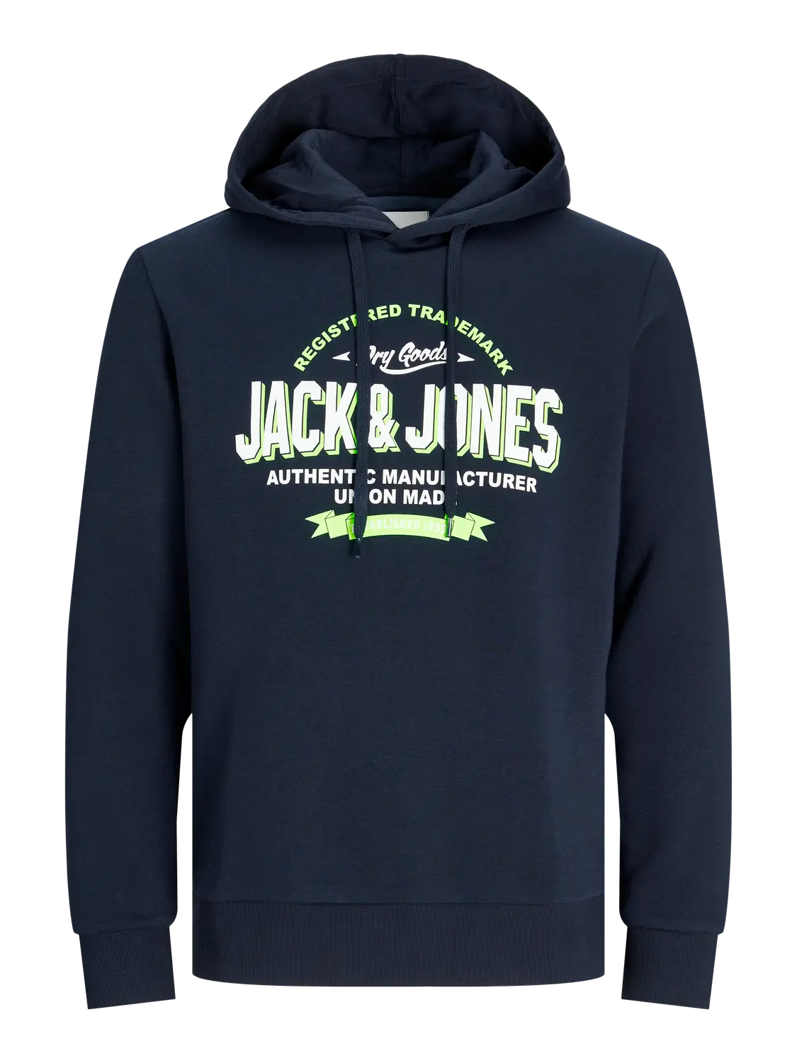 JACK & JONES Muški duks 12255617, Teget