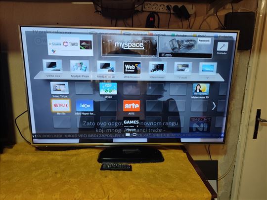 panasonic 3d tx-l55etw60 ful hd 600hz perfektan