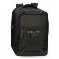 Ranac 44cm sa pregradama za laptop i tablet Pepe Jeans Bromley black 70625