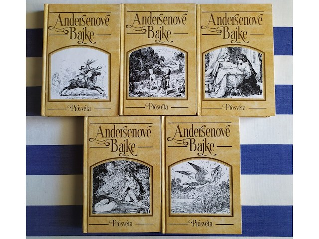 Andersenove sabrane bajke 5 knjiga Andersen