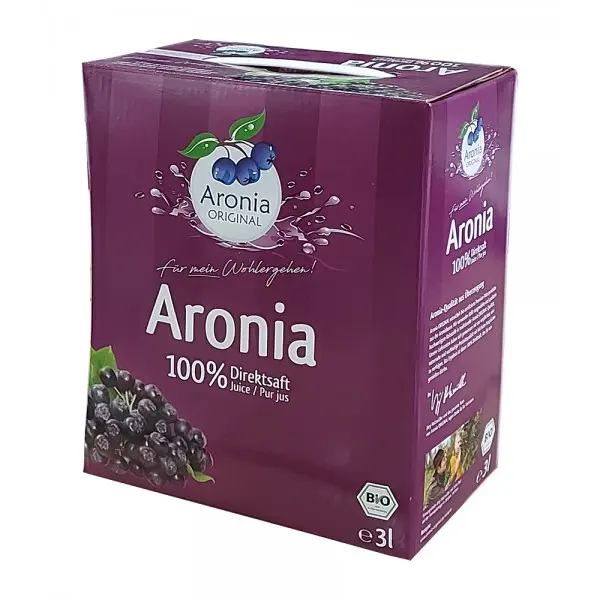 Aronia original Hladno ceđeni sok od aronije, 3l