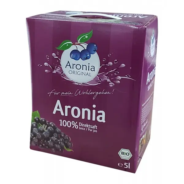 Aronia original Hladno ceđeni sok od aronije, 5l