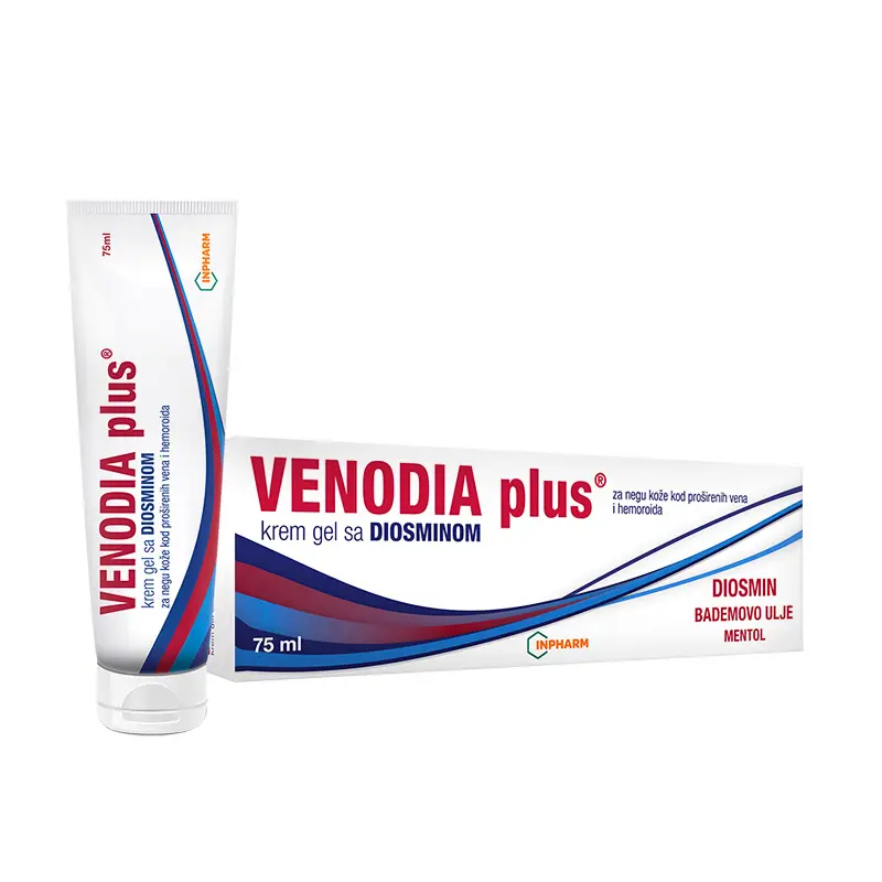 InPharm Gel za vene Venodia Plus, 75ml