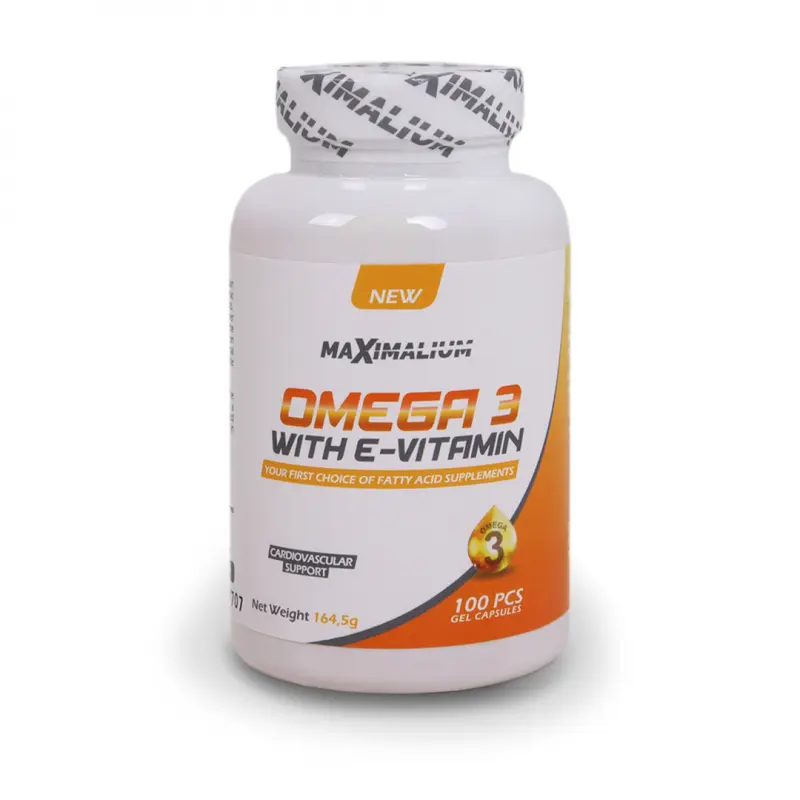 Maximalium Omega 3 + E vitamin 100 gel kapsula