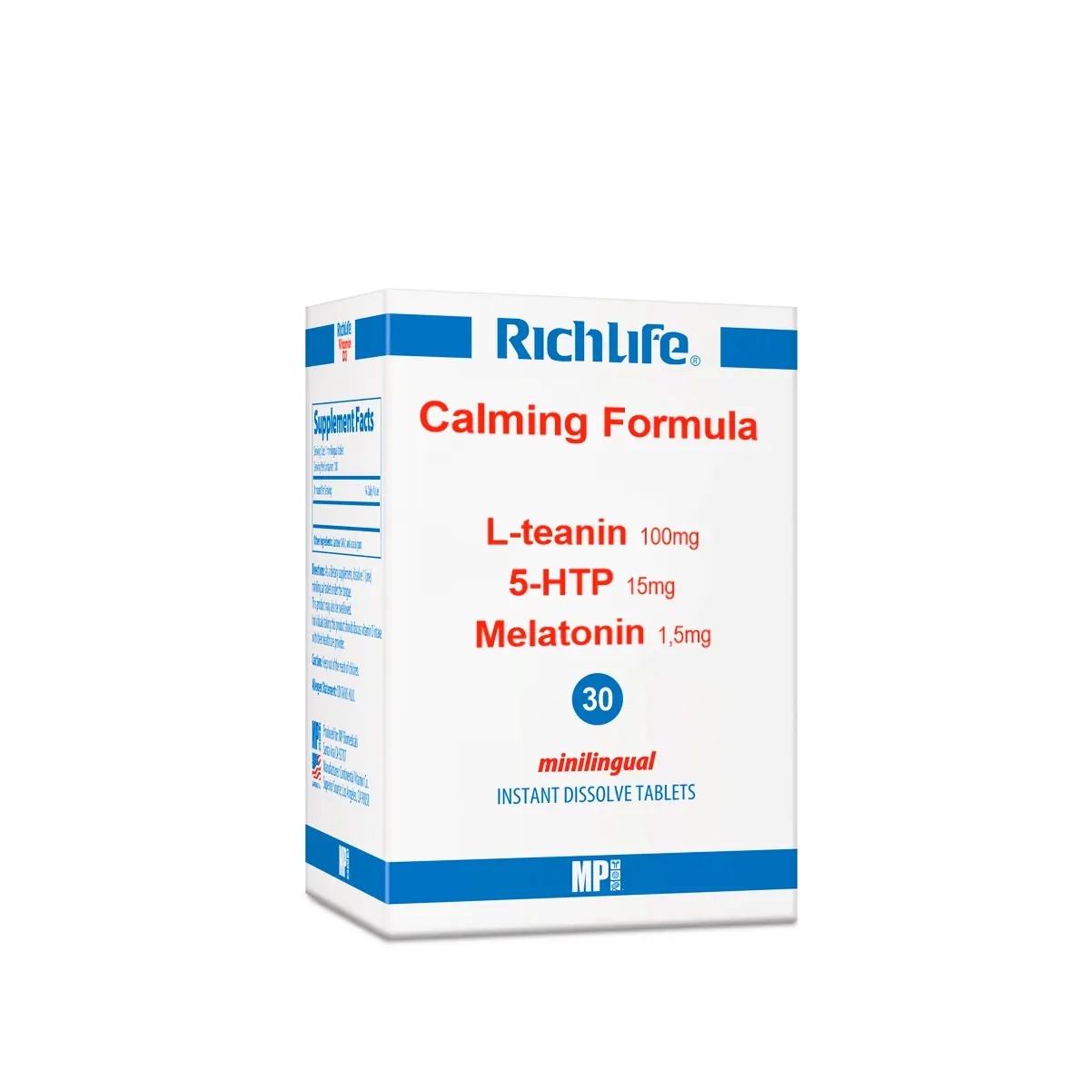 MP Biomedicals Richlife Calming formula 30 tableta