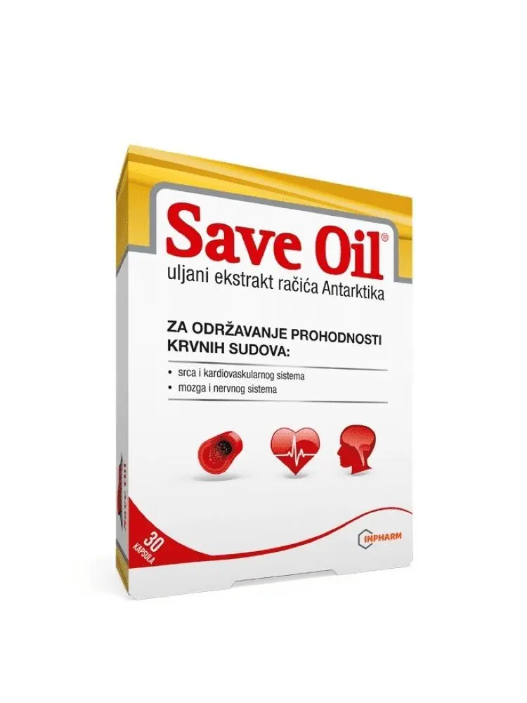 Inpharm Save oil, 30 kapsula