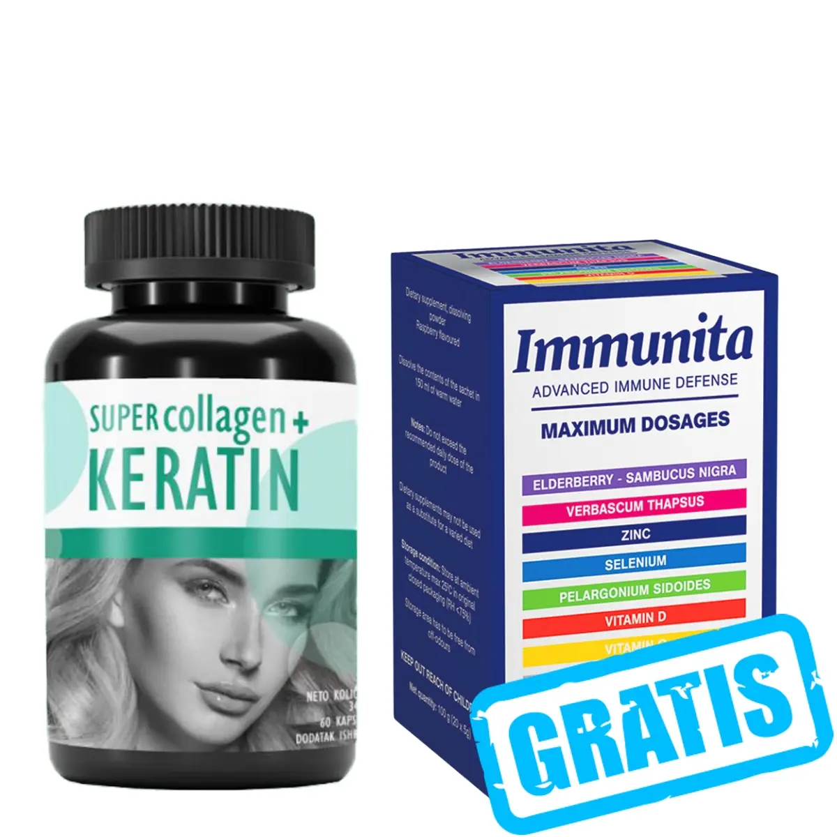 Aleksandar MN Super Collagen + keratin 60 kapsula