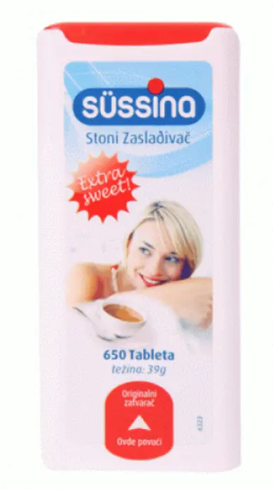 Instantina Zaslađivač Sussina, 650 tableta