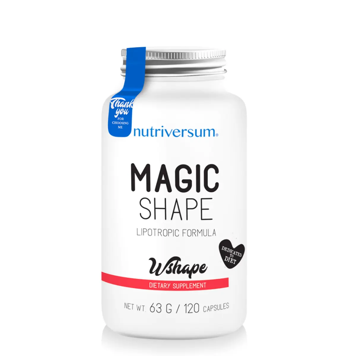 Nutriversum Wshape Magic Shape Lipotropna formula 120 kapsula