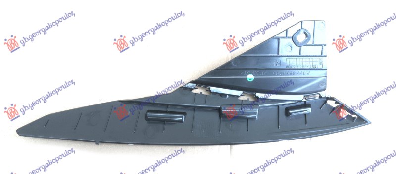 NOSAC PREDNJEG BRANIKA GORNJI PLASTICNI 23- Desna str. MERCEDES A CLASS (V177) SEDAN (2018-) (OEM: 177 885 12 05, 1778851205)