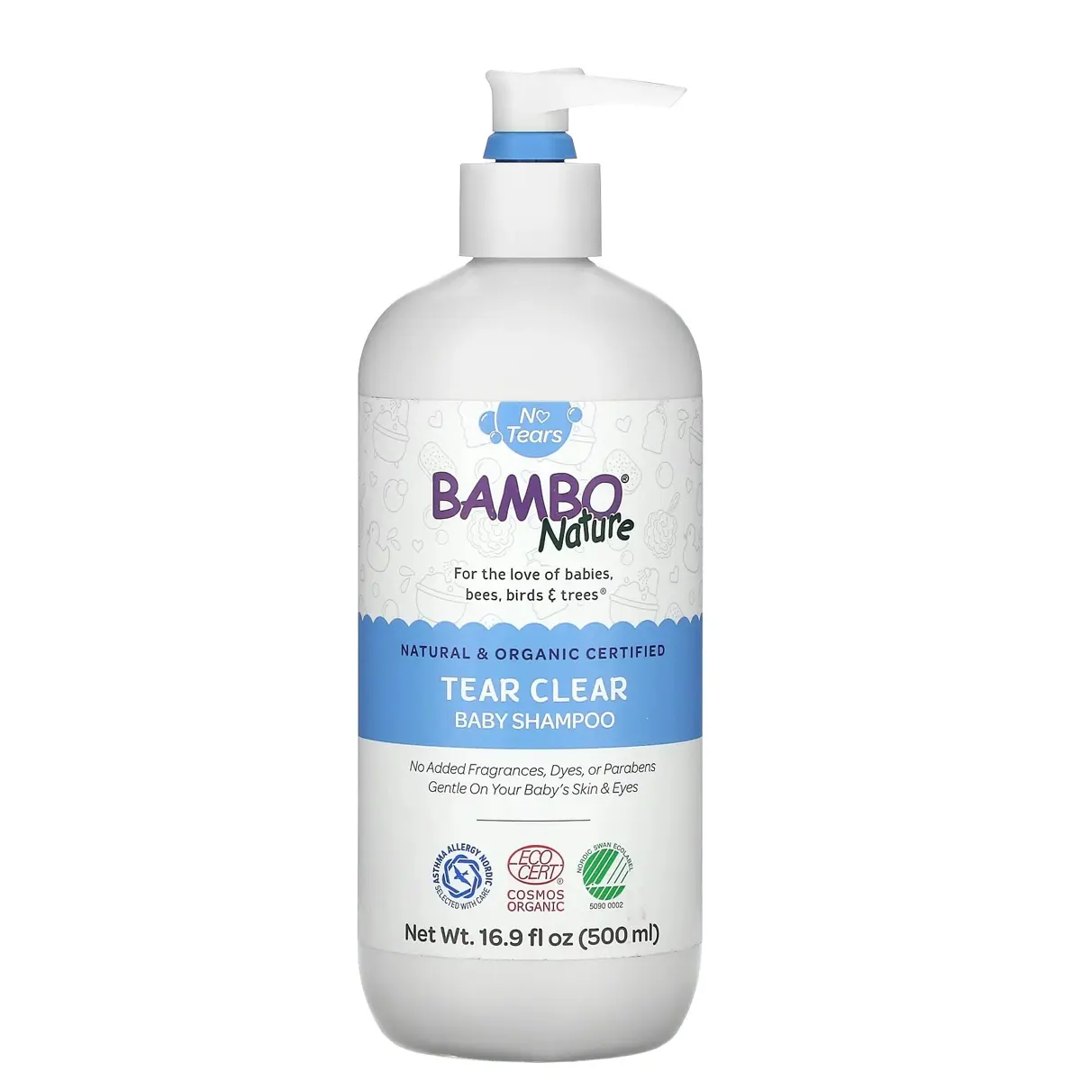 Bambo Nature Šampon za bebe bez suza 500ml