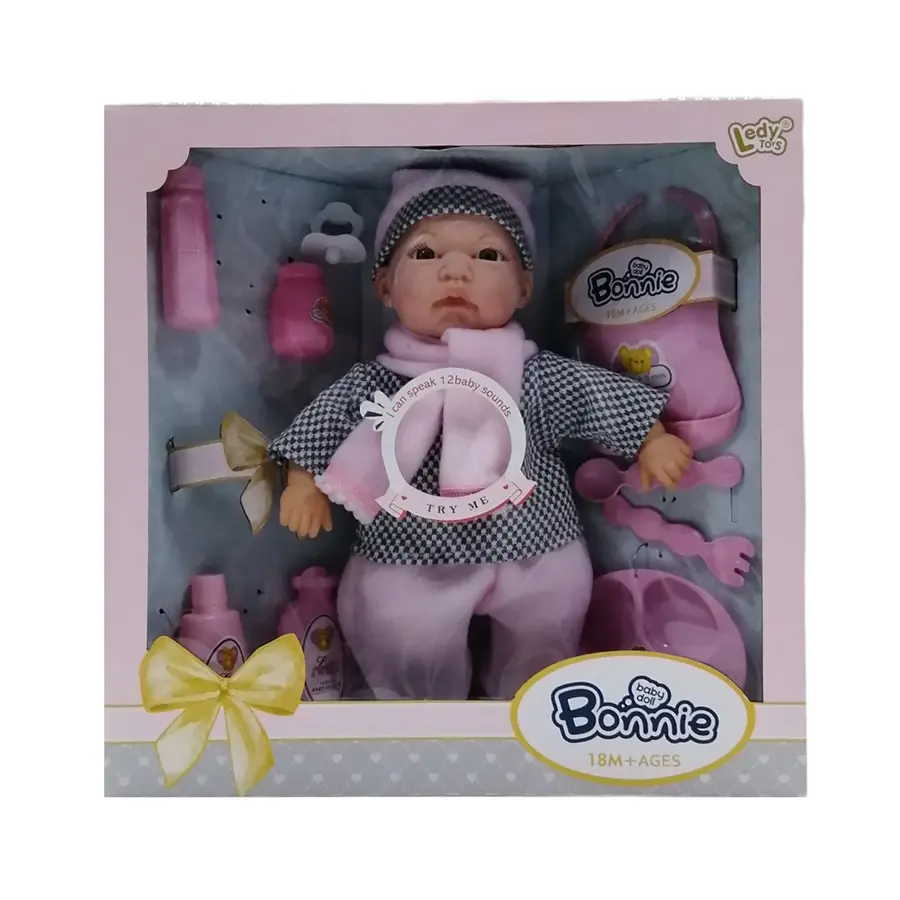 Ledy Toys Bonnie Lutka za hranjenje 77005