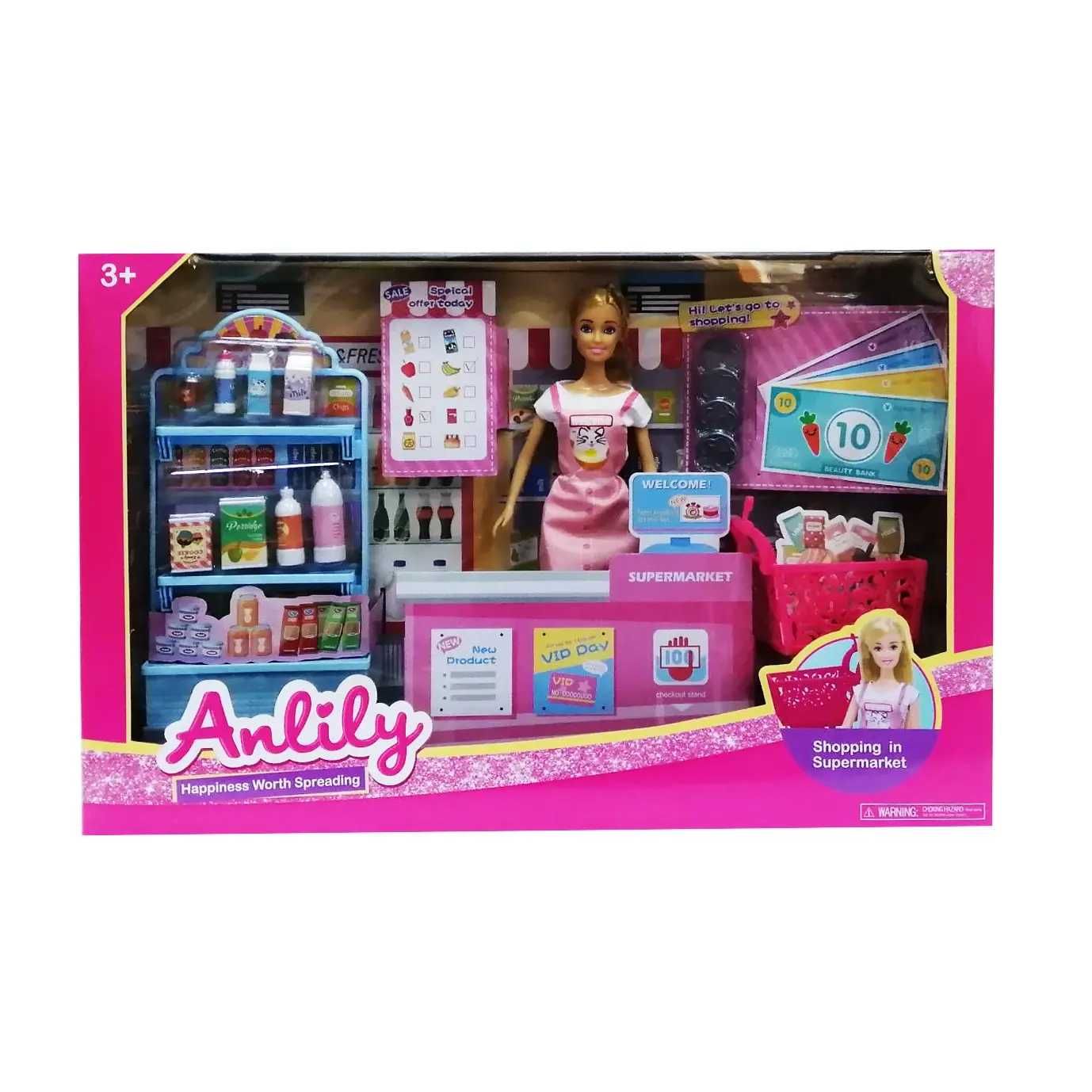 Anlily lutka u supermarketu 99281