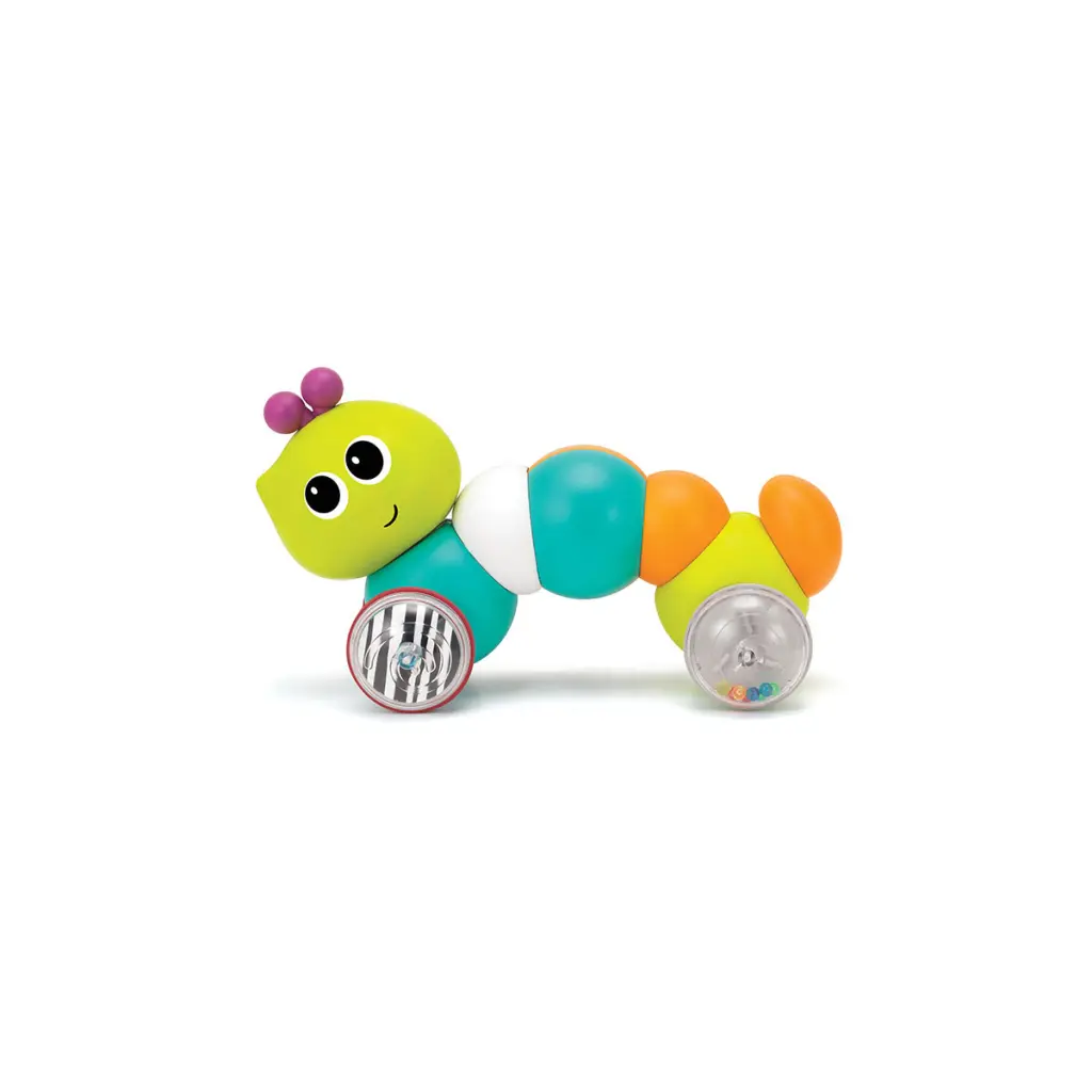 Infantino Babi Rattle Caterpillar, šareno