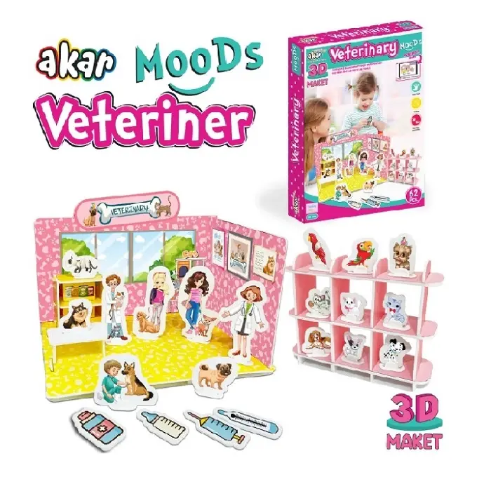 Set 3D Veterinarska stanica 3123