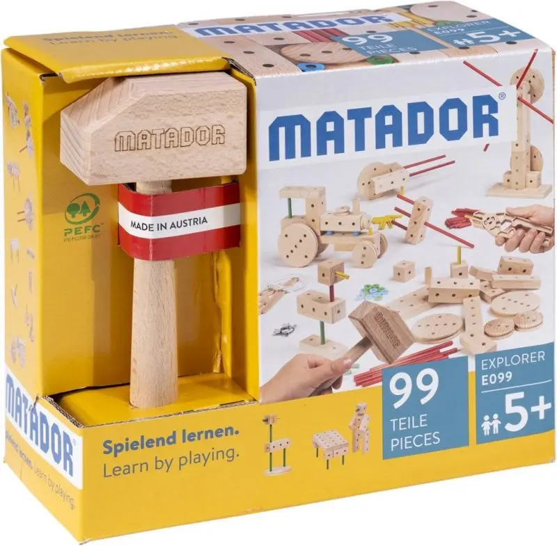 Matador, Konstruktor set Istraživač E099, Drveni