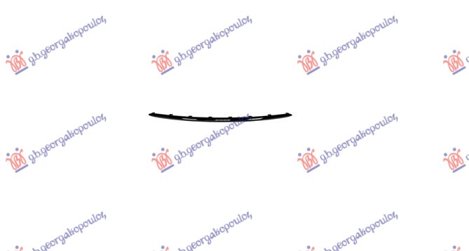 LAJSNA ZADNJEG BRANIKA DONJA CRNA (SPORTLINE) BMW SERIES 2 (F22/23) COUPE/CABRIO (2014-) (OEM: 51127314357)