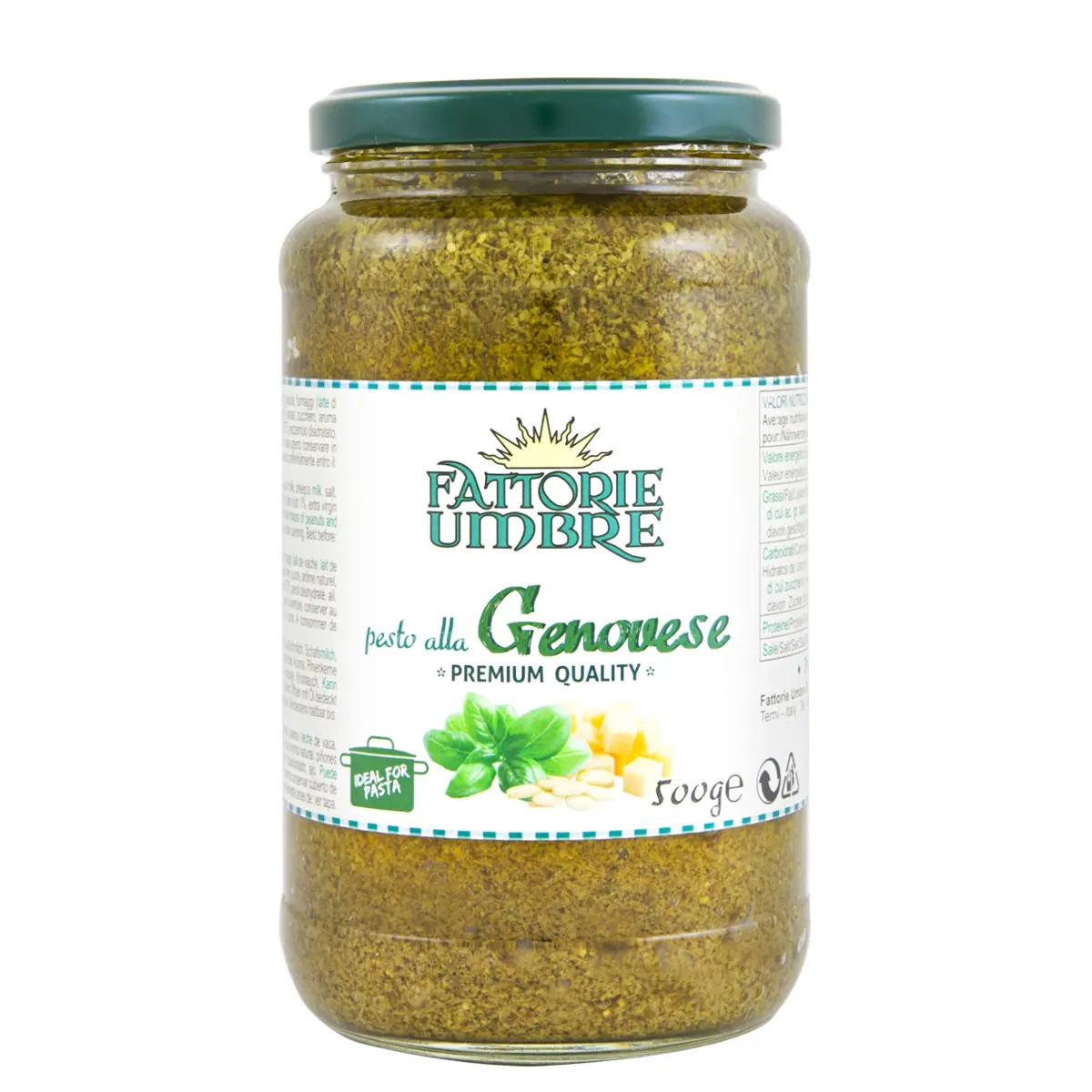 Fattorie Umbre Pesto Genovese 500g