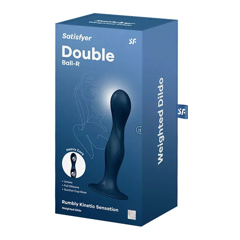 Pretty Love Silikonski dildo, Double ball-R