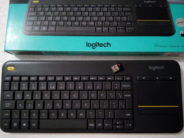 Logitech K400+ PC/TV Tastatura sa Tačpedom