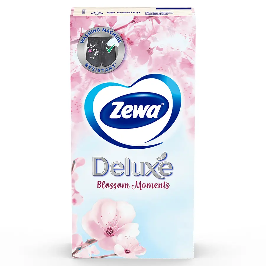 ZEWA Papirne maramice Box Deluxe Spring, 90 komada