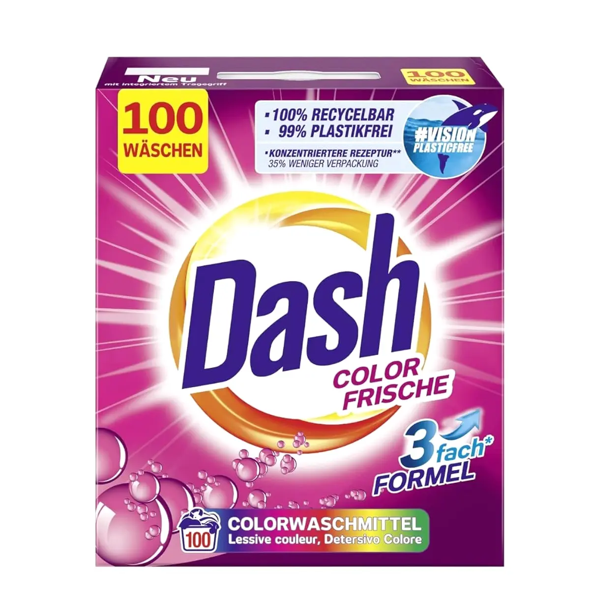 Dash Deterdžent za veš Dash Color Frische 6kg