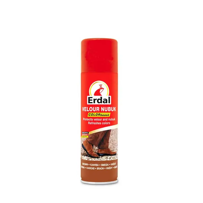 Erdal Sprej za negu obuće Velour Nubuk braon 250ml