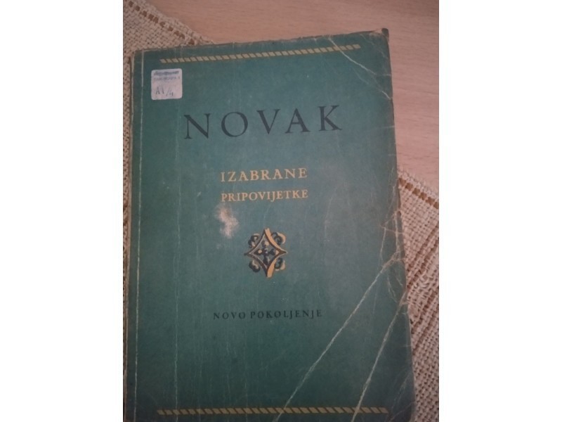 Izabrane pripovjetke Vjencislav Novak
