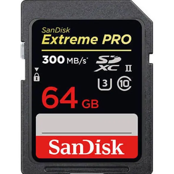 SANDISK Memorijska kartica Extreme Pro 64GB SDXC 300MB/s, UHS-II, Class 10, U3, V90