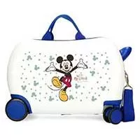 Dečiji kofer za vožnju Disney Mickey Best friends together white 29710