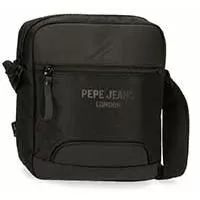 Muška torbica 27cm sa pregradom za tablet Pepe Jeans Bromley black 70656