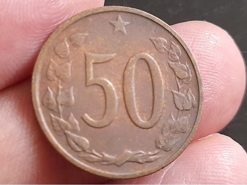 Cehoslovacka, 50 helera 1963