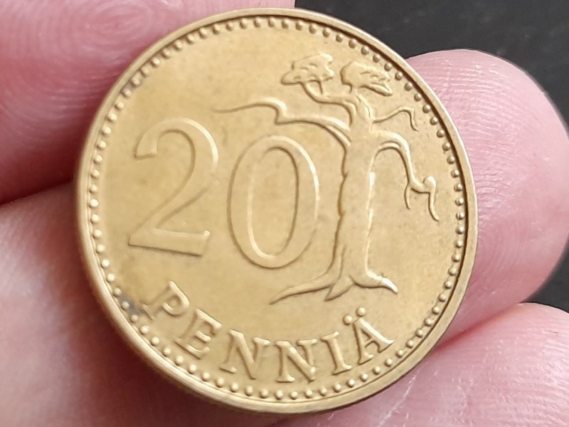 Finska, 20 penija 1974