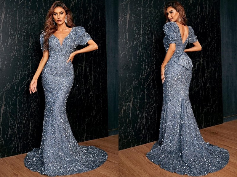 ***Miss Ord Maxi sirena haljina***novo***