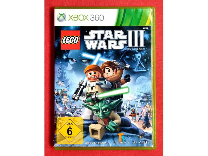 LEGO Star Wars III / XBox 360 Originalna Igra