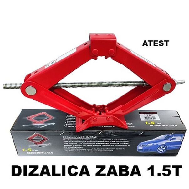 888 CAR ACCESSORIES Dizalica za kola žaba 1.5t