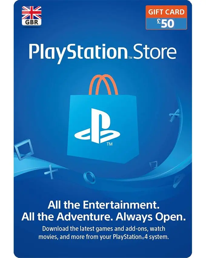 SONY Playstation Network PSN Card 50GBP