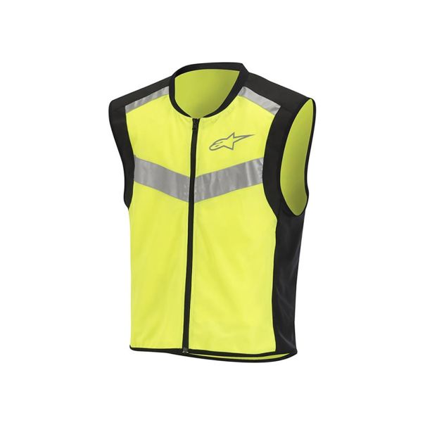 ALPINESTARS Flare neon reflektujući prsluk crn/flu-žut l