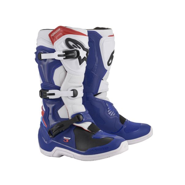 ALPINESTARS Tech 3 čizme plv/bel/crv 42