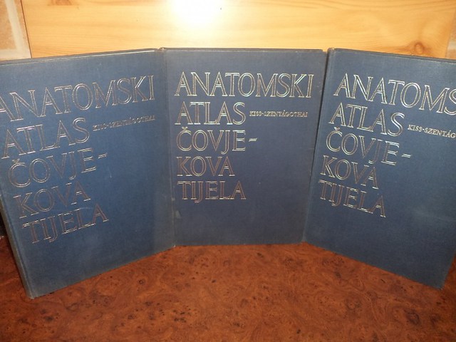 Anatomski atlas čovjekova tijela 1-3