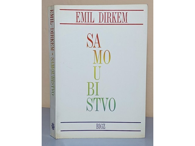 SAMOUBISTVO Emil Dirkem