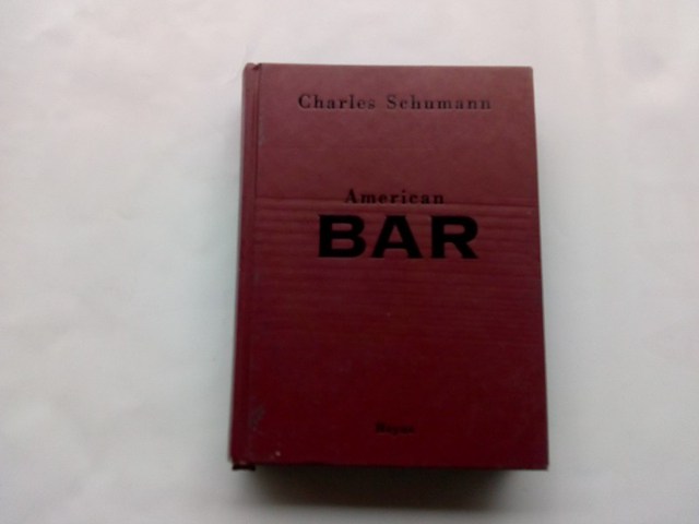 American bar, C.Schumann, heyne, Kokteli i pića,nemački