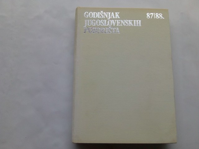 Godišnjak jugoslovenskih pozorišta,87/88,Sterijino poz