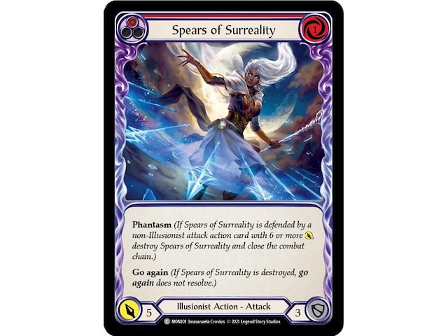 Flesh and Blood TCG - Spears of Surreality (Red) MON101