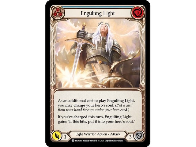 Flesh and Blood TCG - Engulfing Light (Blue) MON050