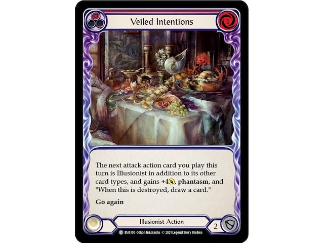 Flesh and Blood TCG - Veiled Intentions EVR150 (Red)