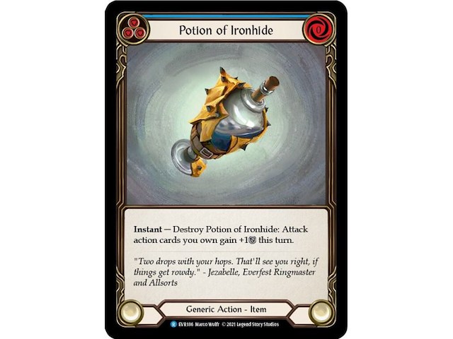 Flesh and Blood TCG - Potion of Ironhide EVR186 (Rare)